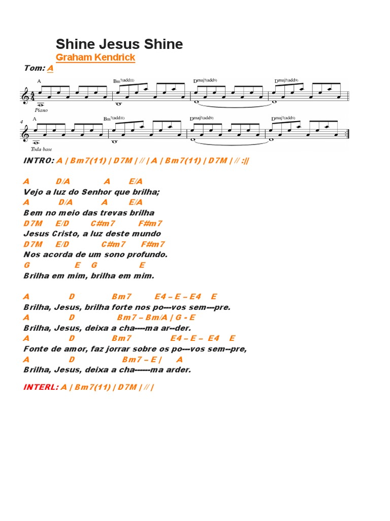 Shine Jesus Shine | PDF