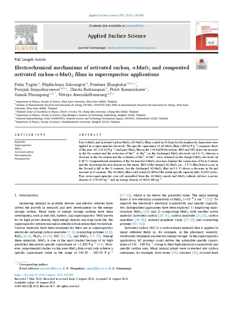 Applied Surface Science | PDF