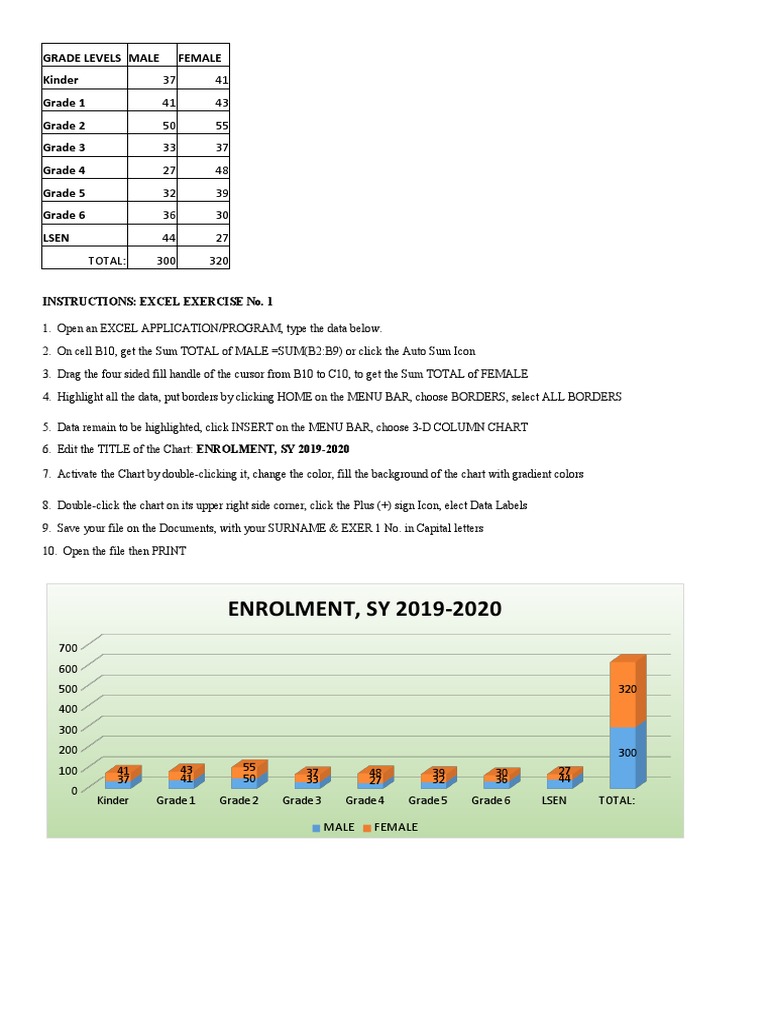 Excel Activities | PDF | Double Click | Icon (Computing)