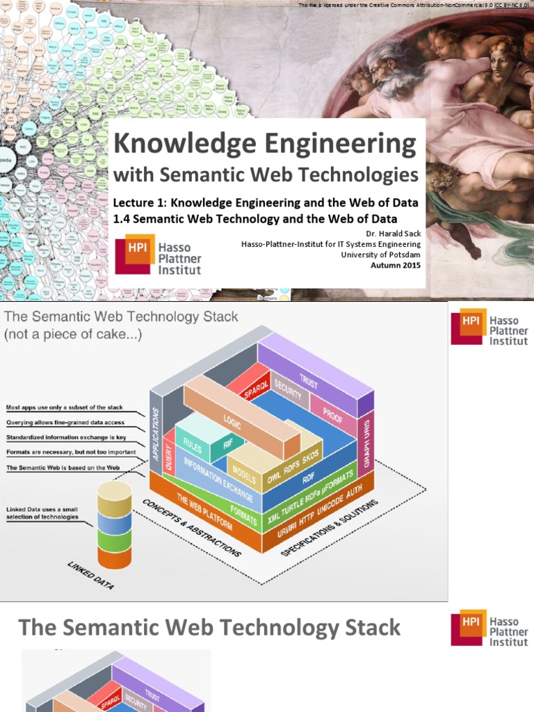 1.4 Semantic Web Technology | PDF | Resource Description Framework | Semantic Web
