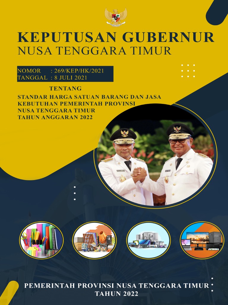 Standar Harga Satuan Barang-Jasa NTT 2022 | PDF