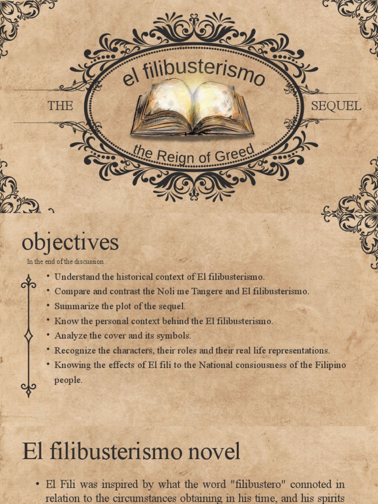 El Filibusterismo Original Cover