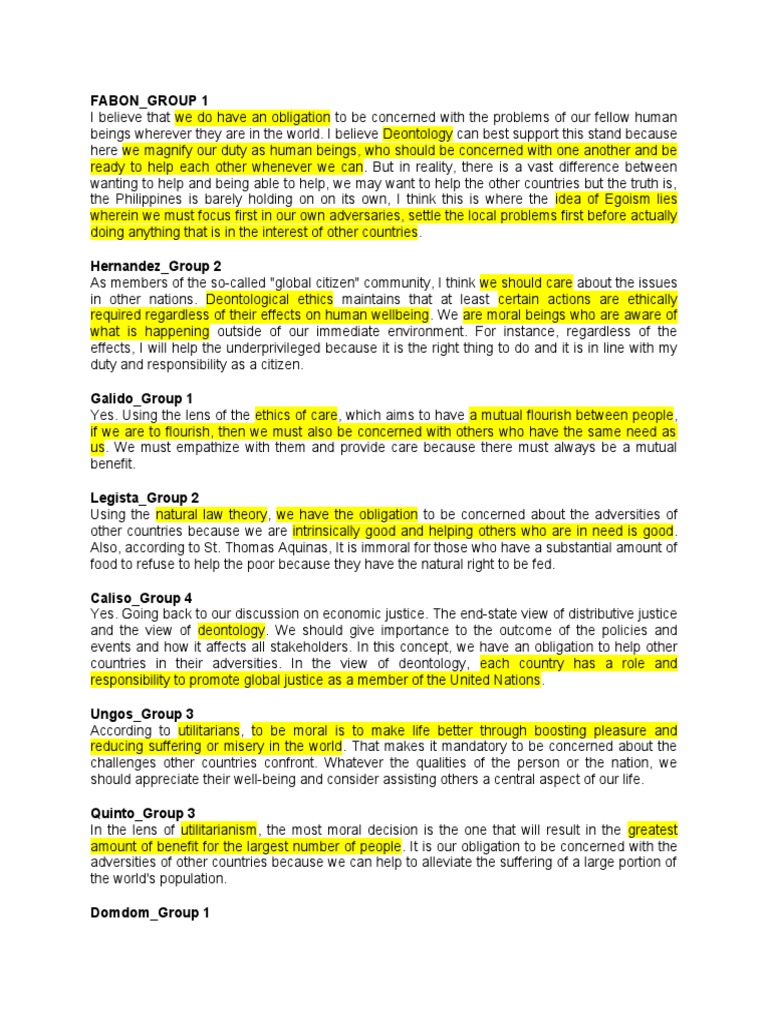 Random Document | PDF | Utilitarianism | Suffering