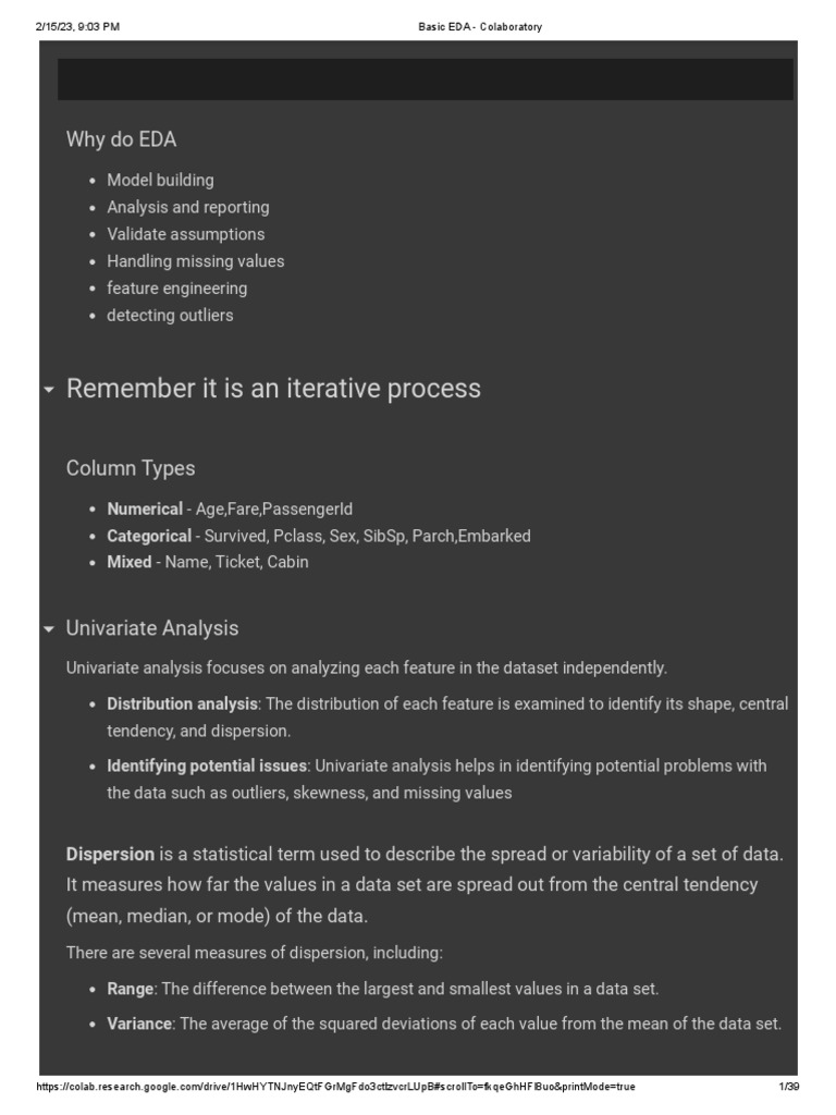 EDA On Titanic Dataset | Download Free PDF | Quartile | Data EDA On Titanic Dataset | Download Free PDF | Quartile | Data