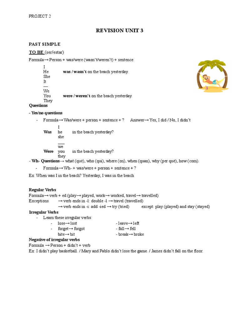 Revision Unit 3 | PDF | Language Arts & Discipline