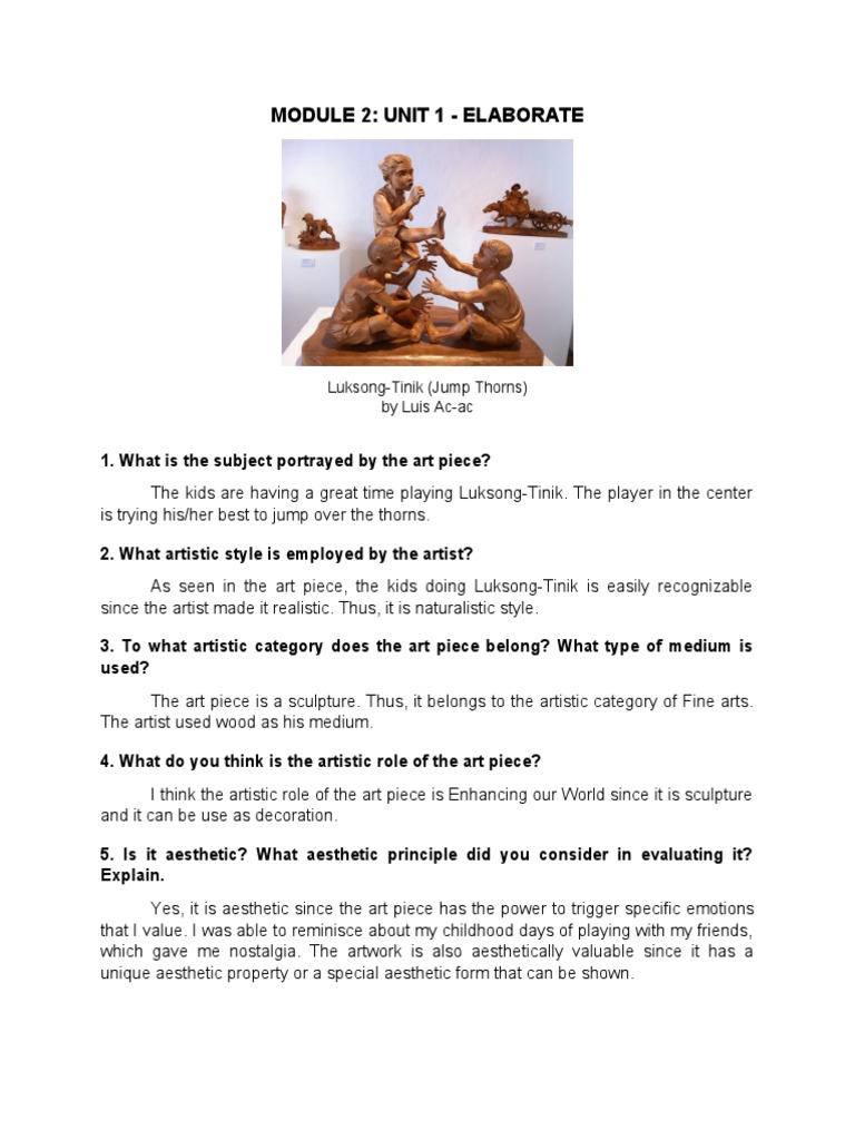 MODULE 2 ELABORATE | PDF