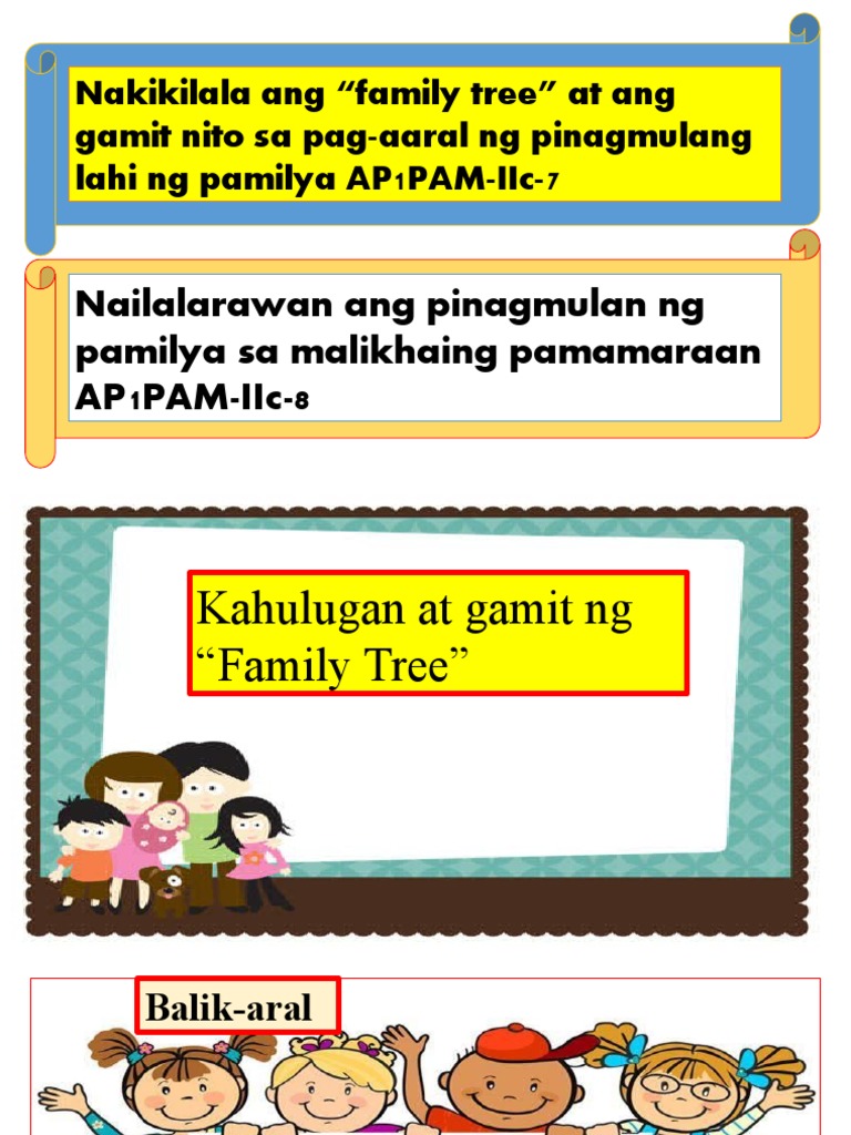 #12 Family Tree | PDF