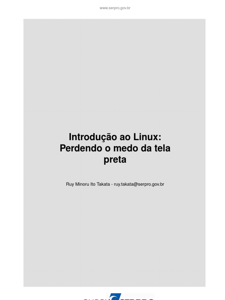 Introducao Linux | PDF | Shell (informática) | Linux