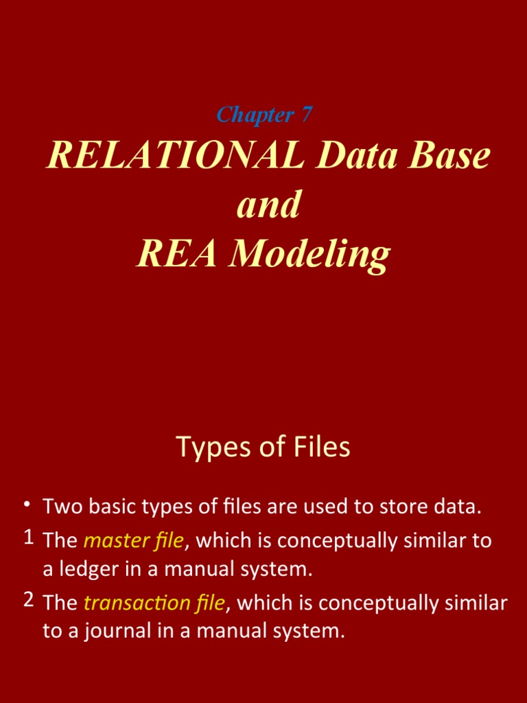 AIS Chapter 7 Data Modeling & D.B Design | PDF | Databases | Conceptual Model