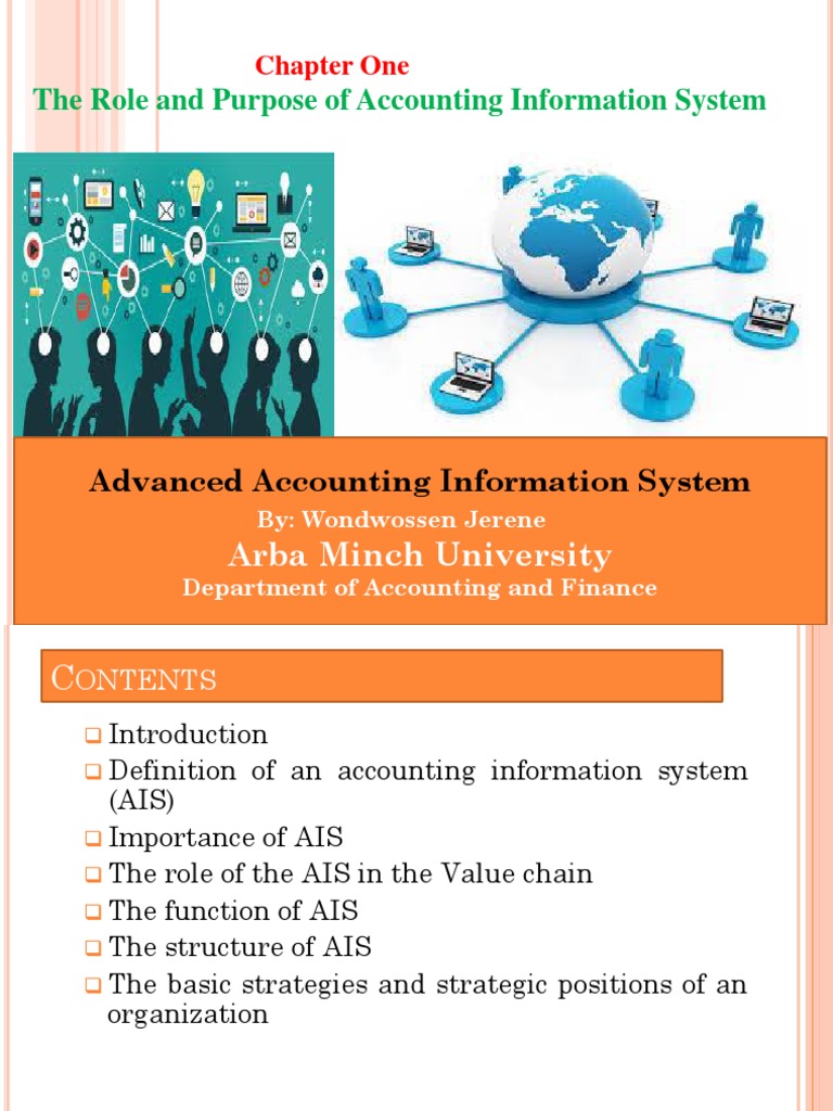 The Role And Purpose Of Accounting Information Systems Pdf