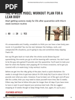8 Week Bodybuilder Trainer | PDF | Weight Training | Physical Exercise