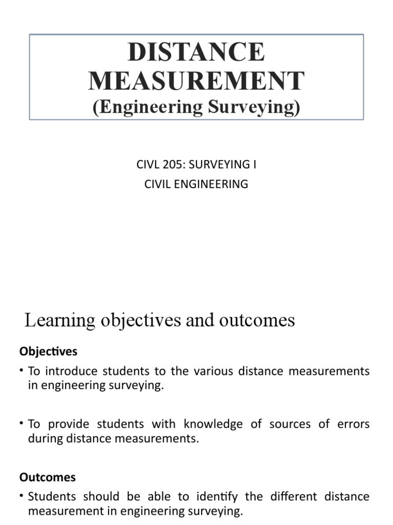 L2 Distance Measurement Pdf Surveying Waves