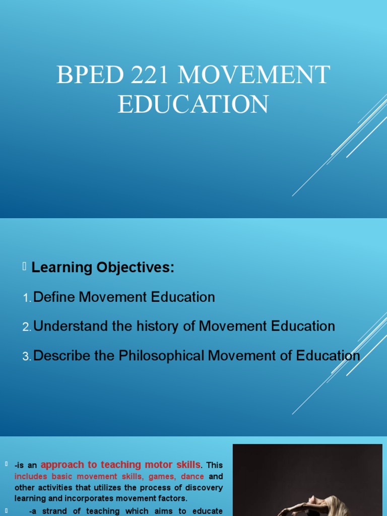 Movement Education: Principles & Benefits | PDF | Physical Education ...