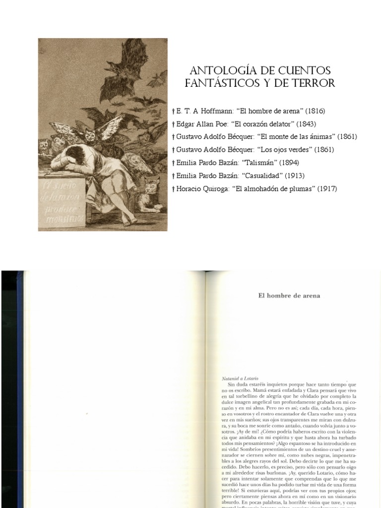 Cuentos Fantásticos y de Terror | PDF