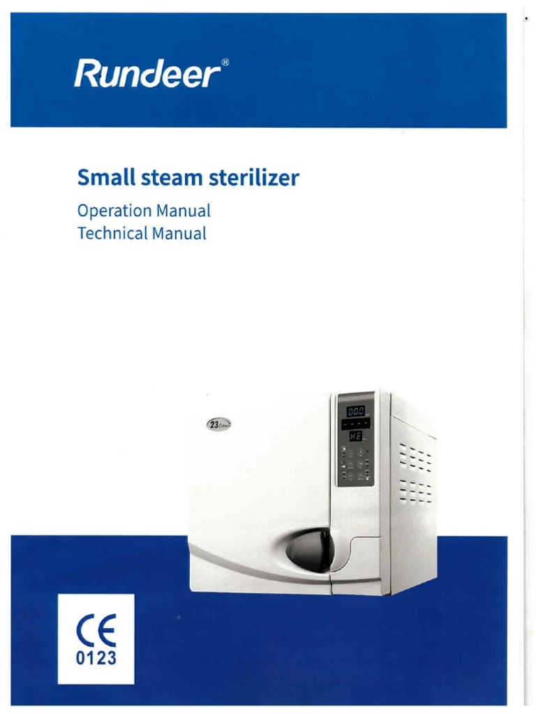 Autoclave Rundeer Class B | PDF