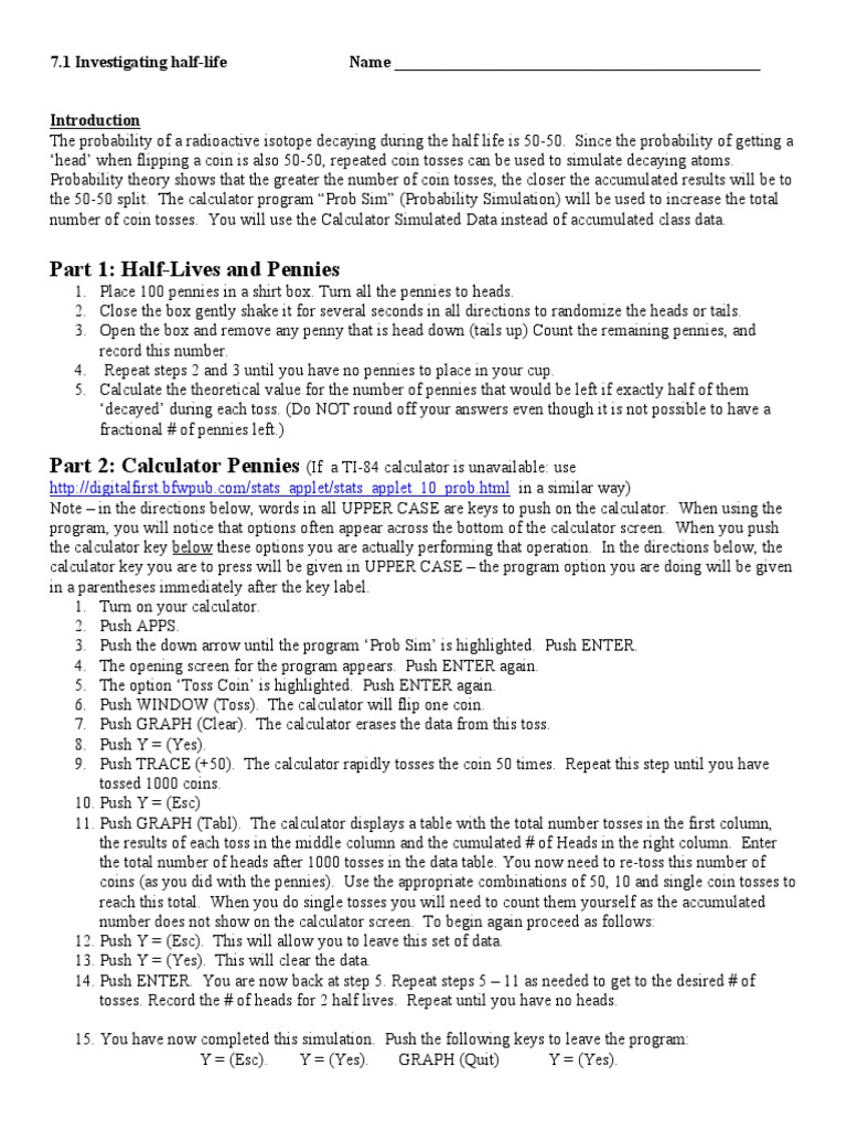 Radioactivity Required Lab | PDF | Nuclear Reaction | Isotope