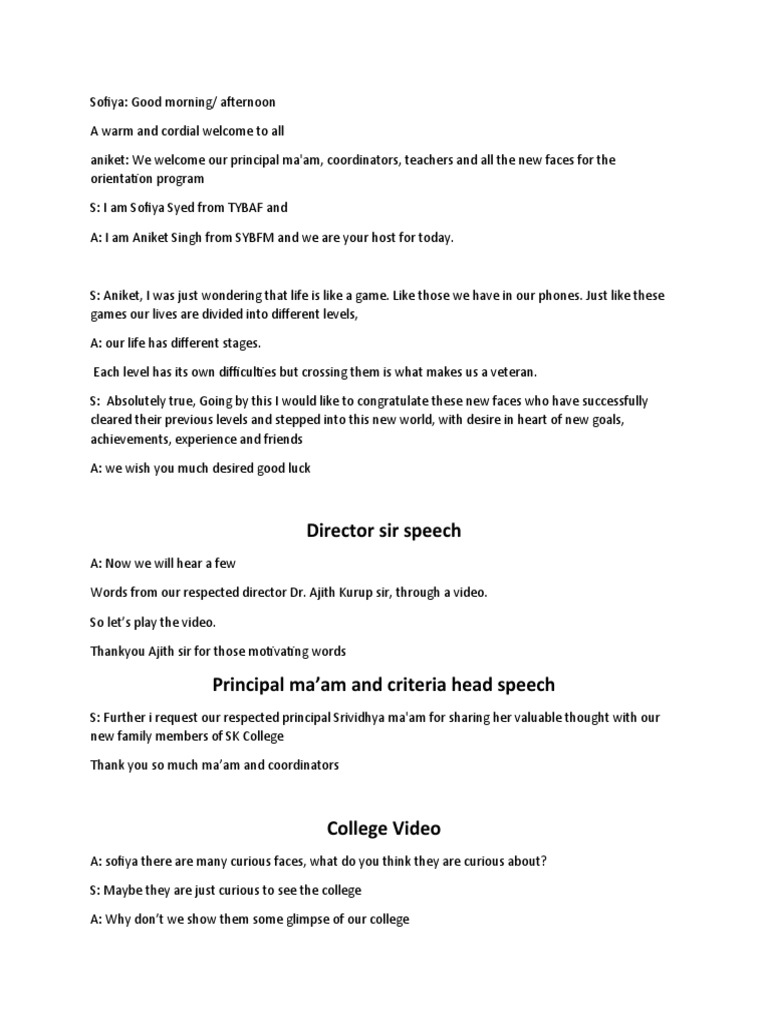 BAF BFM Orientation 2 | PDF