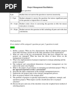 Exam 1 Study Guide | PDF | Project Management | Agile Software Development