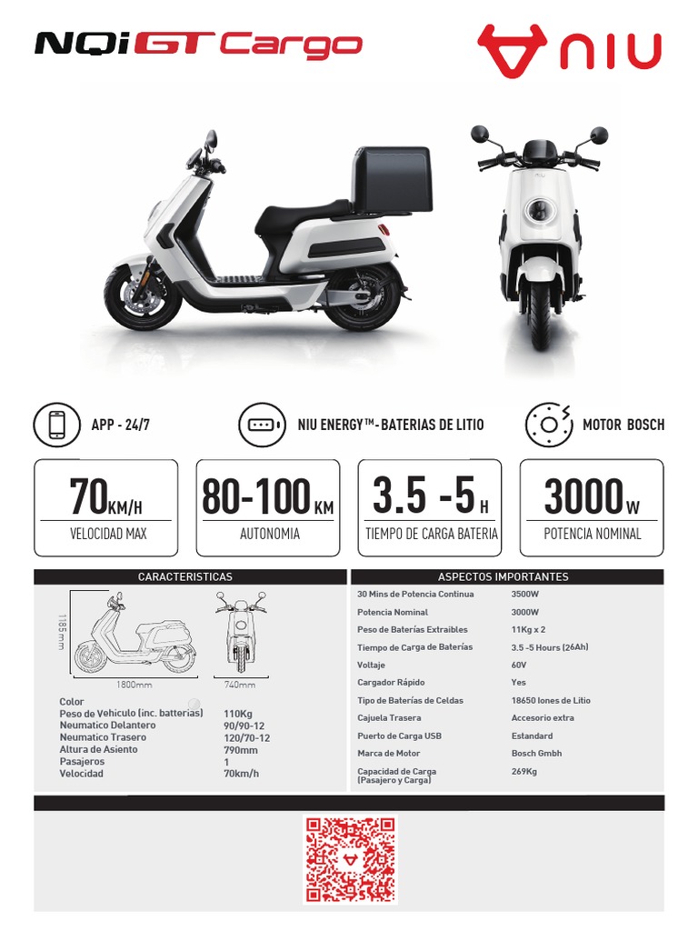 Hoja Informativa NQi GTS Cargo | PDF