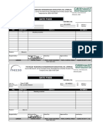 Property Pass Form for One Archers Place | PDF