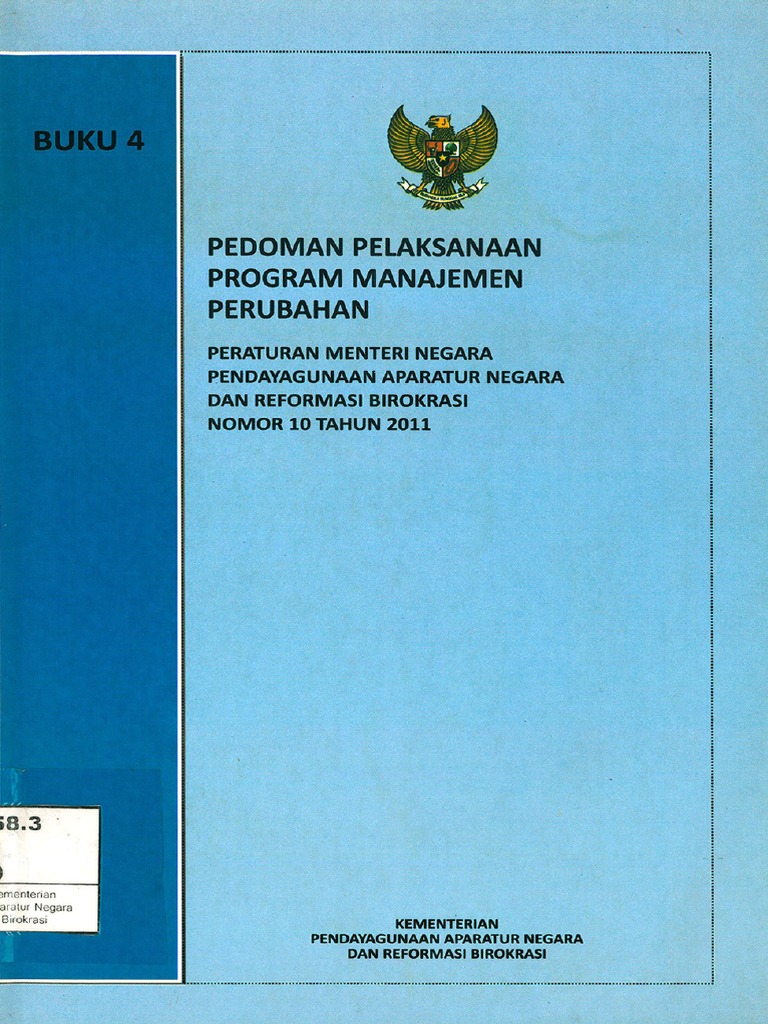 Permenpan RB No 10 Tahun 2011 | PDF