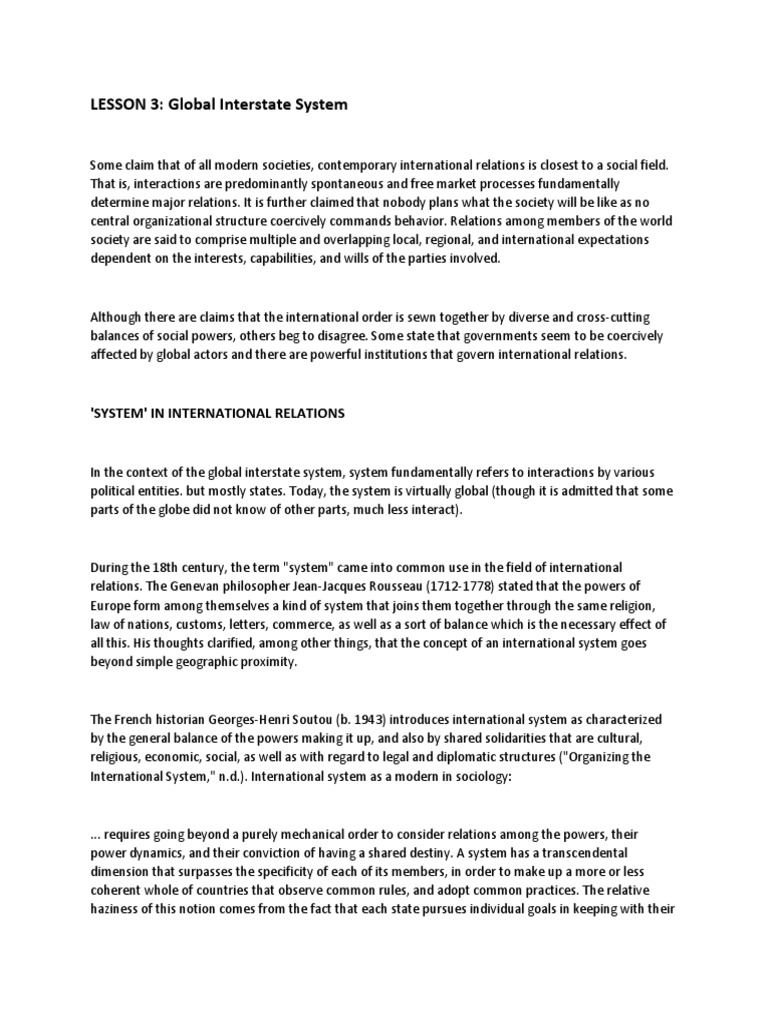 Chapter 2 Lesson 3 Contemp | PDF | Multinational Corporation | Globalization