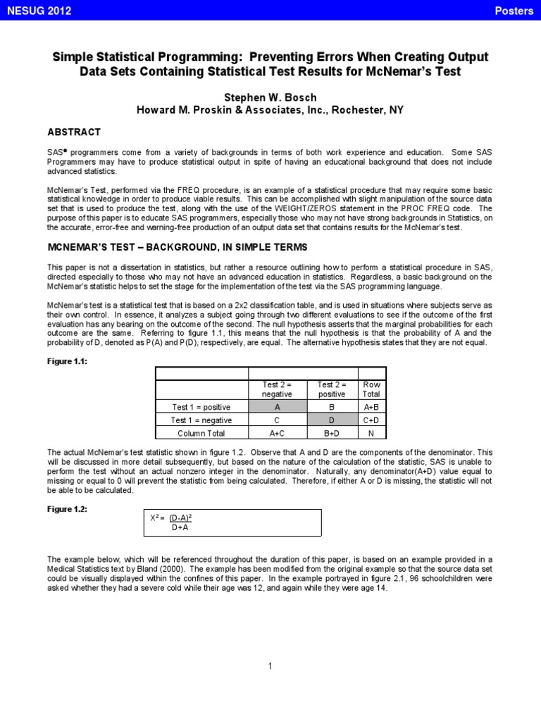 Po 08 | PDF | P Value | Statistics