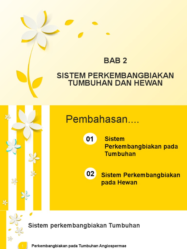 (P.3 KLS 9) Bab 2 Sistem Perkembangbiakan Hewan Dan Tumbuhan | PDF | Sains & Matematika