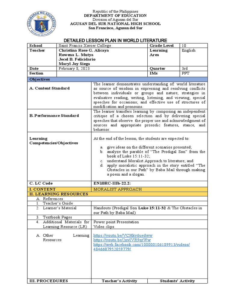 Group 2 LP | PDF | Morality | Learning