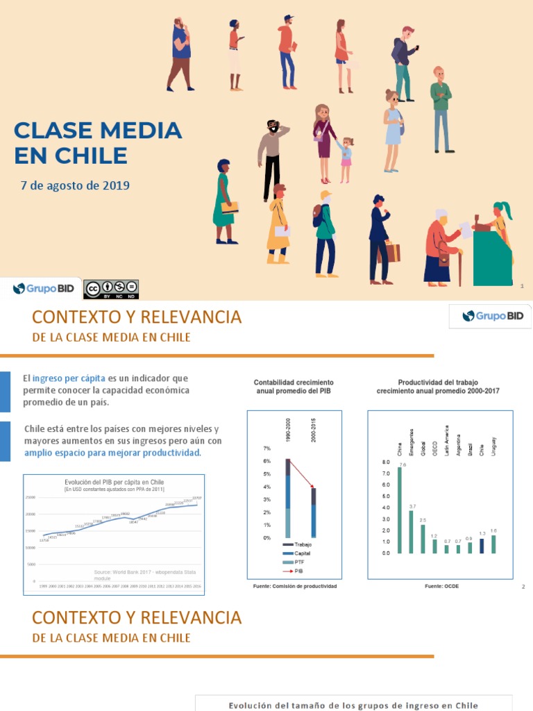 Clase Media en Chile, BID | PDF | Chile | Internet