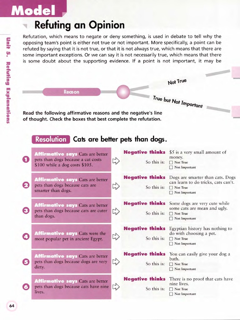 Refutation | PDF | Expert | Evidence