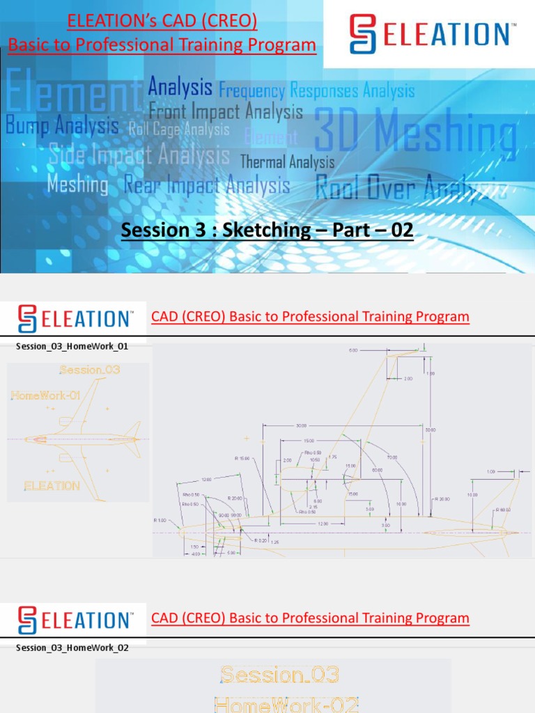 Sketching Part Homework | PDF