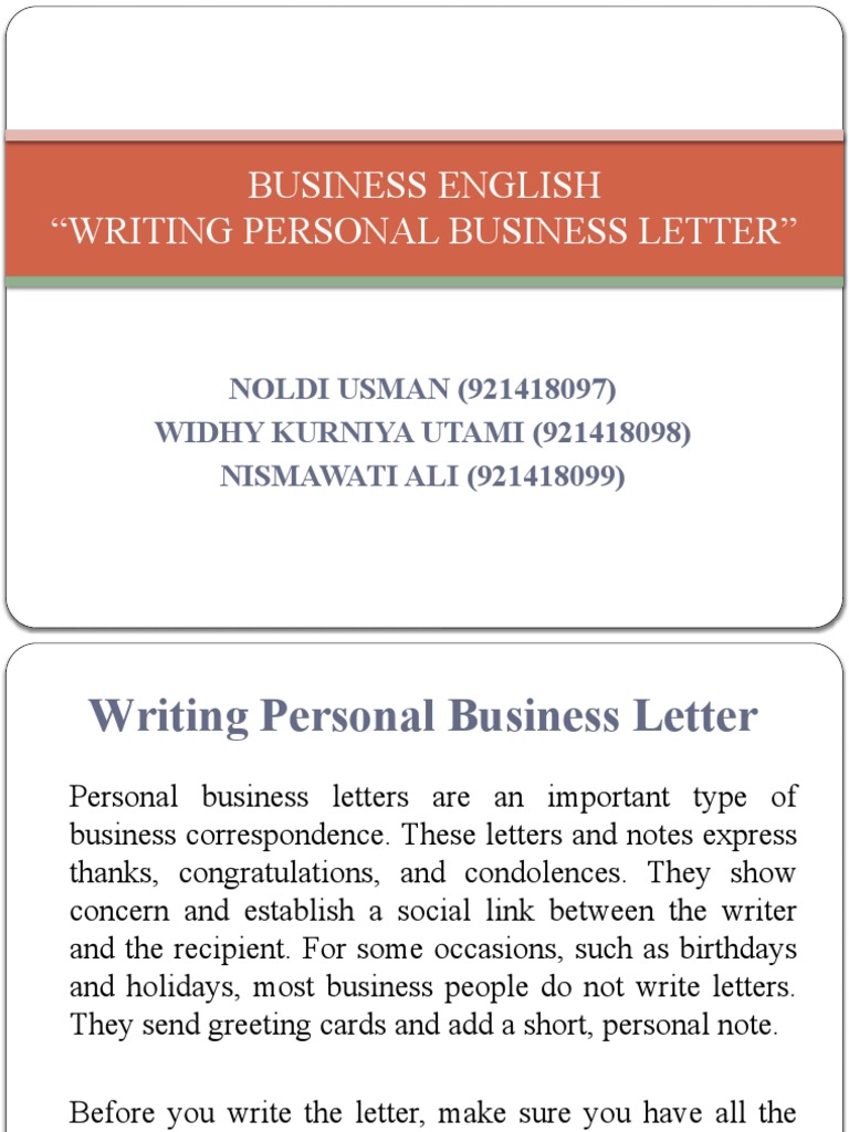 Business English | PDF