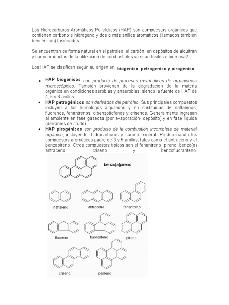 Aromáticos Policíclicos | PDF