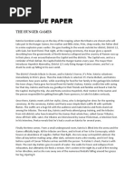 the hunger games script | PDF