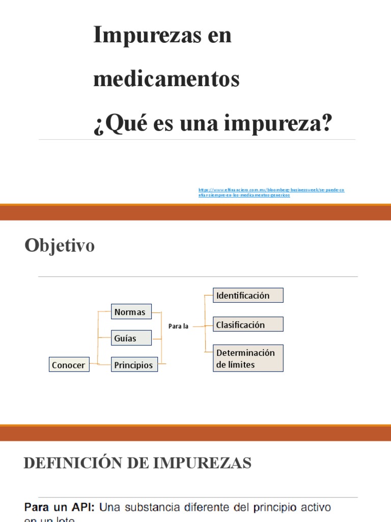 Impurezas en Medicamentos: Normas y Guías | PDF