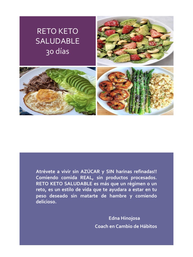 Reto Keto | PDF | ensalada | Cilantro