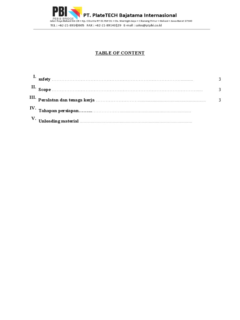 Metode Unloading | PDF