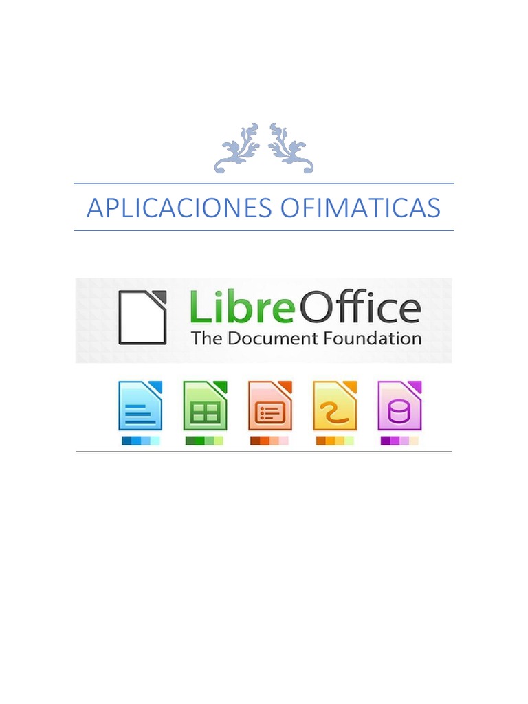 Aplicaciones Ofimaticas Trabajo! | PDF | Bases de datos | Software de la aplicacion