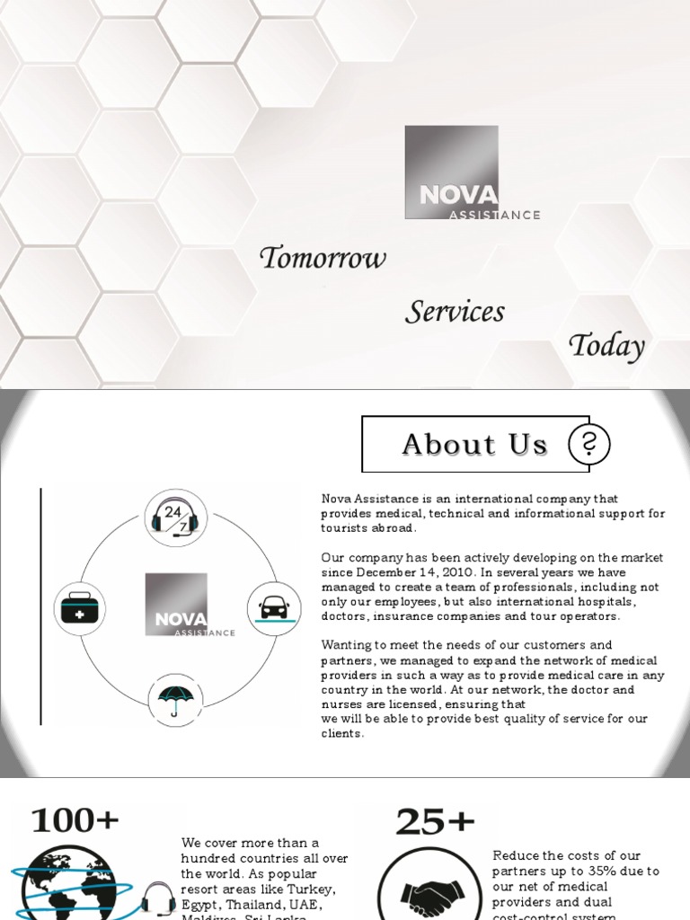 NOVA Assistance Presentation ENG | PDF | Patient | Insurance