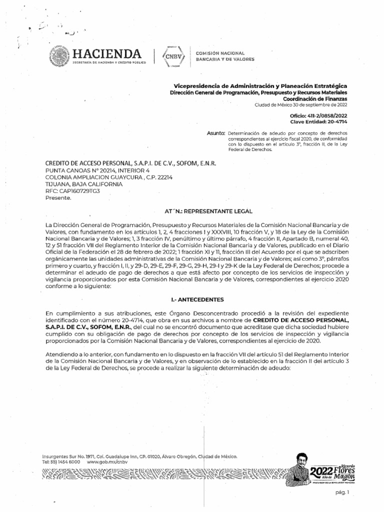 Notificacion Sat | PDF Notificacion Sat | PDF