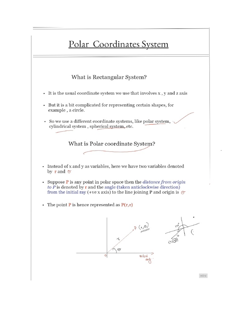 Notes Polar Integration | PDF
