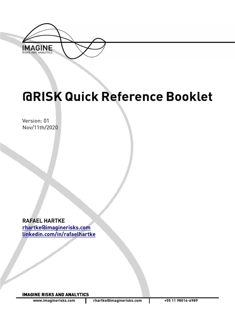 @RISK8 Quick Reference Booklet | PDF
