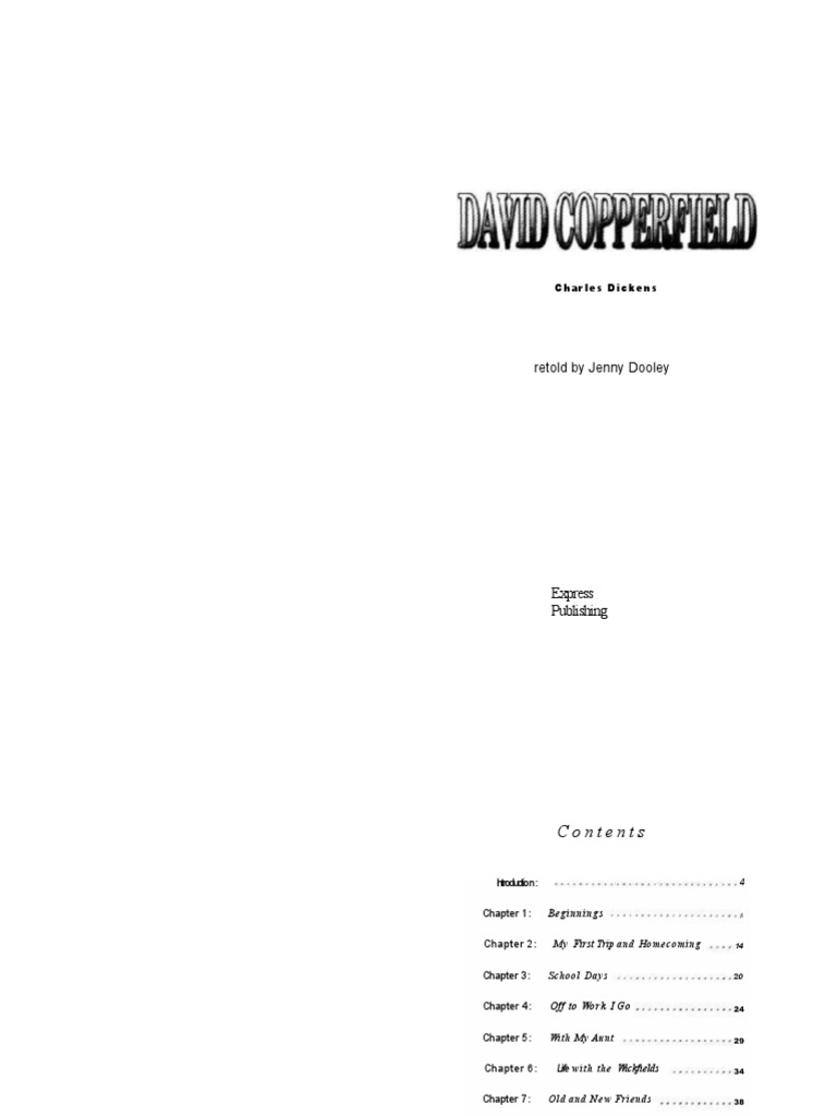 8.4 David-Copper-Field Book PDF | PDF | David Copperfield | Charles Dickens