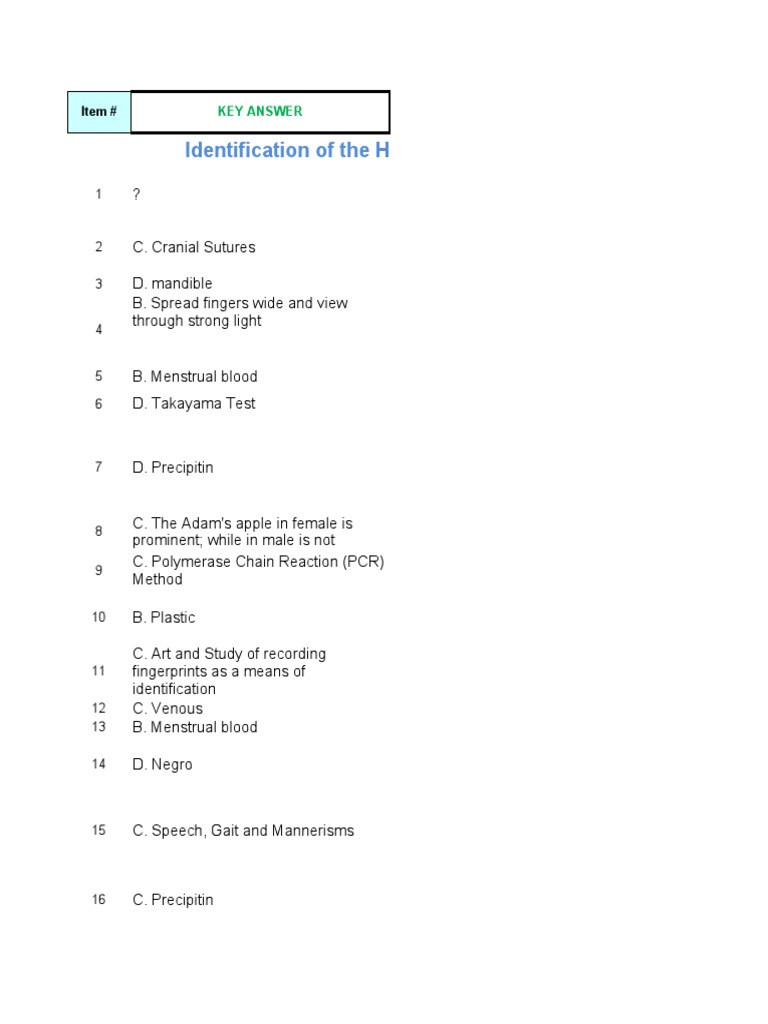 PART 1 LM Answer Key by DR - Abet Rebosa Updated by DR - Jessica ...