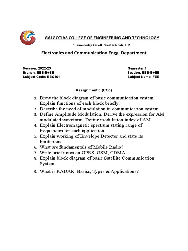 Assignment CO5 | PDF