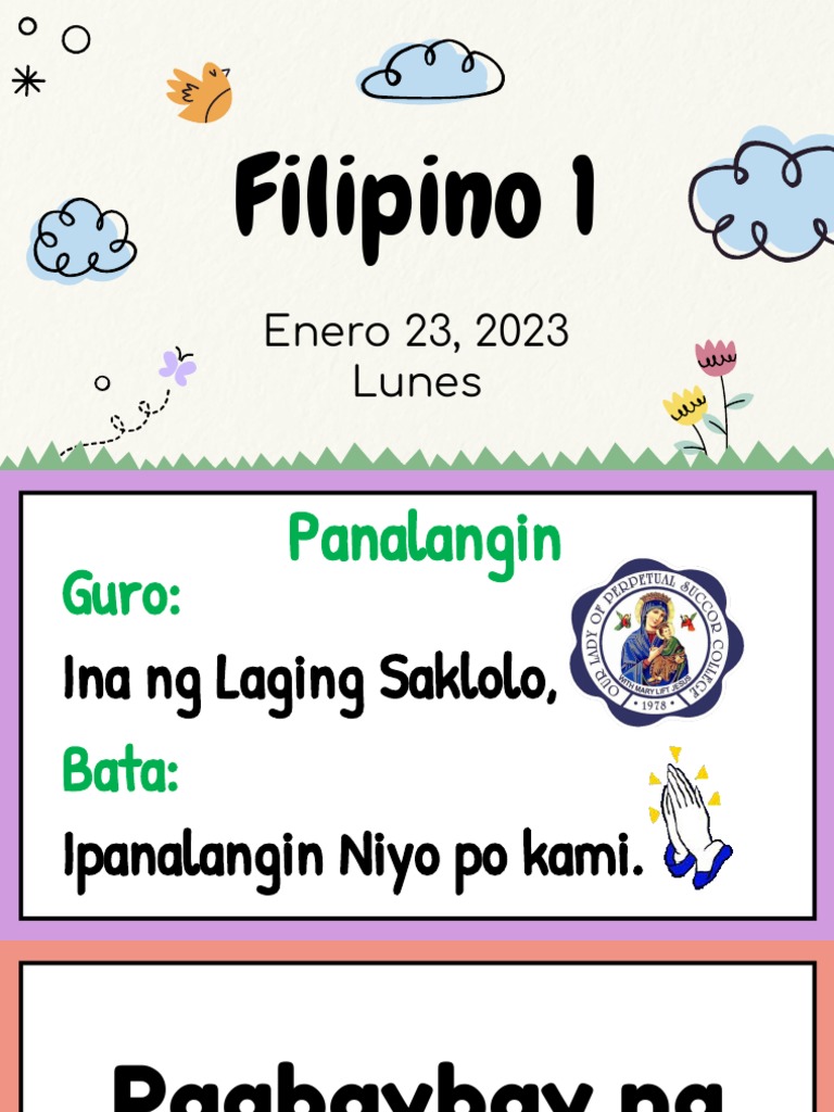 Aralinks LP 1 Pang-Uri | PDF