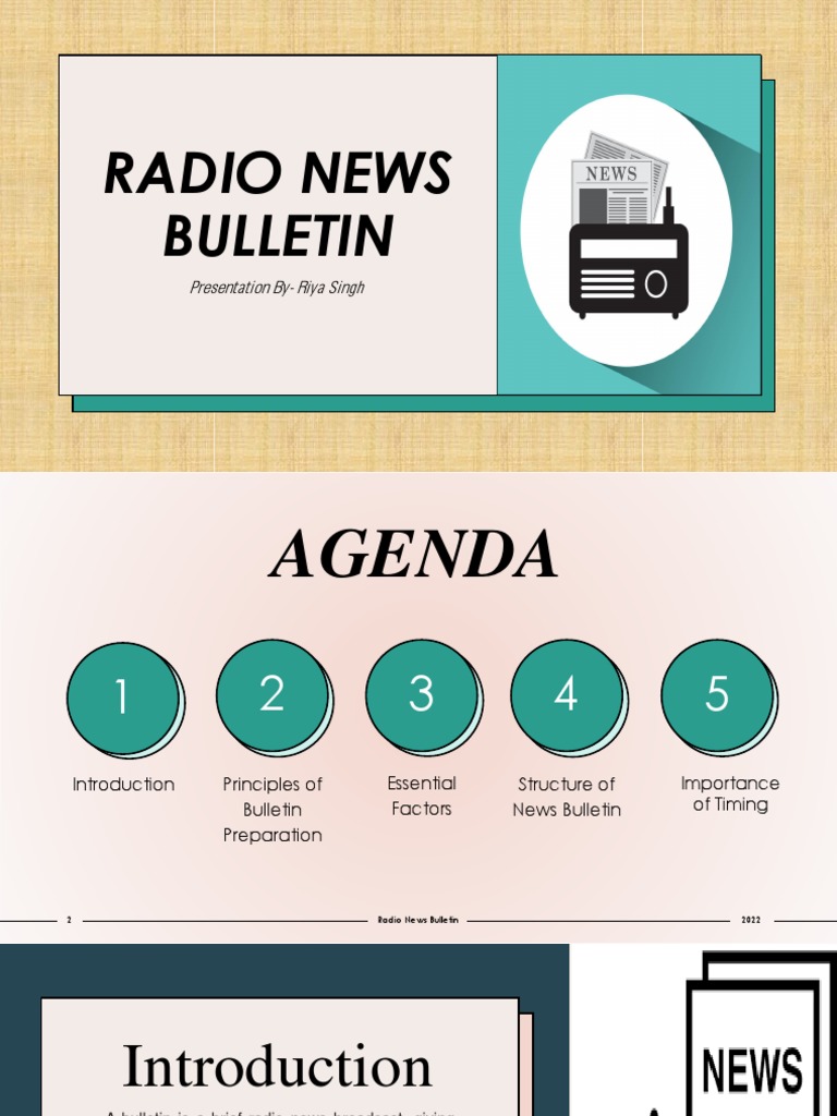 Radio News Bulletin - RJNR Assignment | PDF | News | Cognition