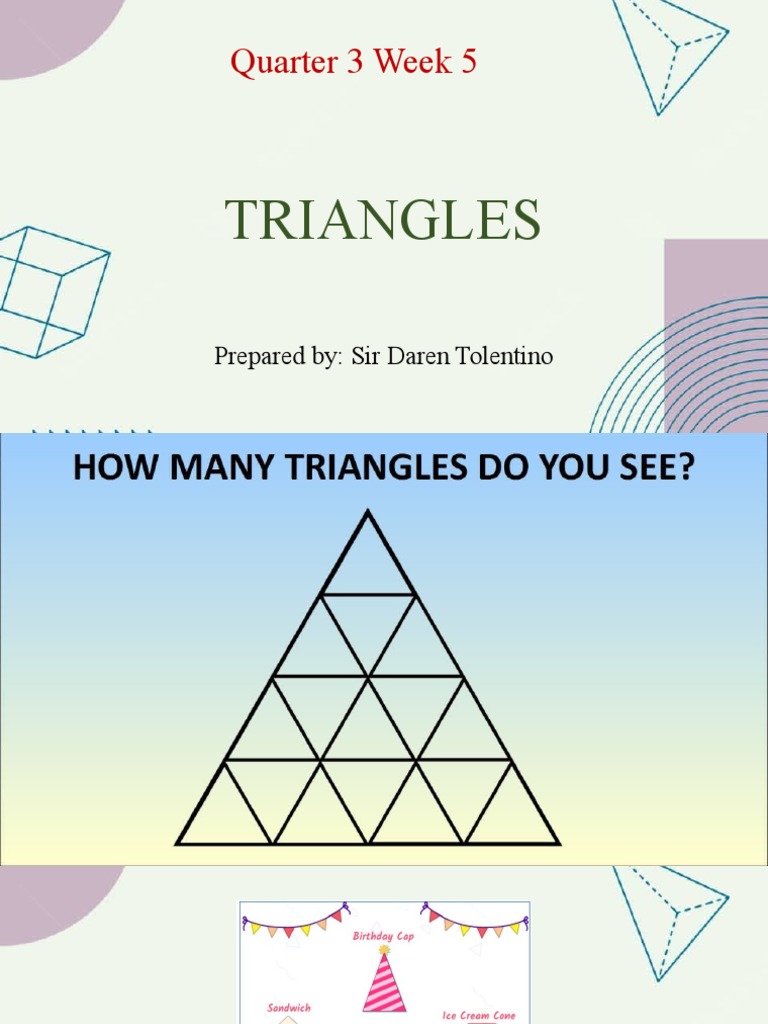 Q3W5 - Math 4 | PDF | Triangle | Euclidean Geometry