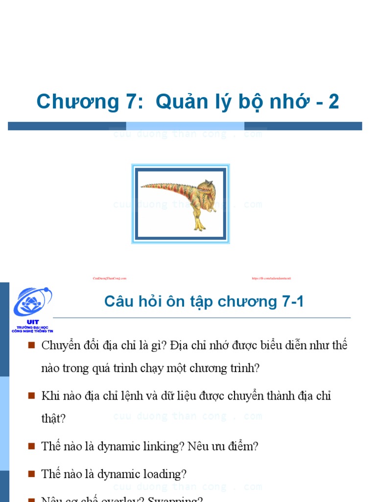 He Dieu Hanh Tran Thi Nhu Nguyet Chuong 7 2 Quan Ly Bo Nho 2 | PDF